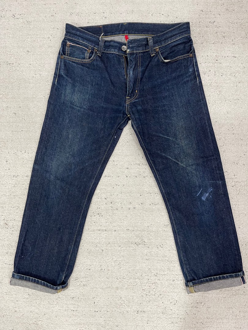 Uniqlo S002 W34, Men's Fashion, Bottoms, Jeans on Carousell