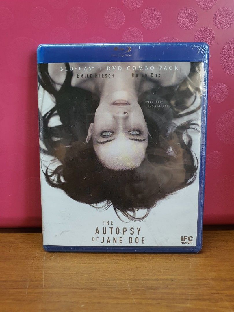 USA Blu Ray - Autopsy of Jane Doe (Emile Hirsch, Brian Cox, Ophelia ...