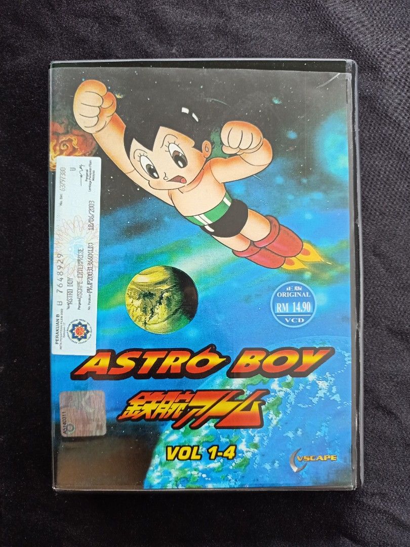 VCD Astro Boy ( Vol 1 - 4 ), Hobbies & Toys, Music & Media, CDs & DVDs ...