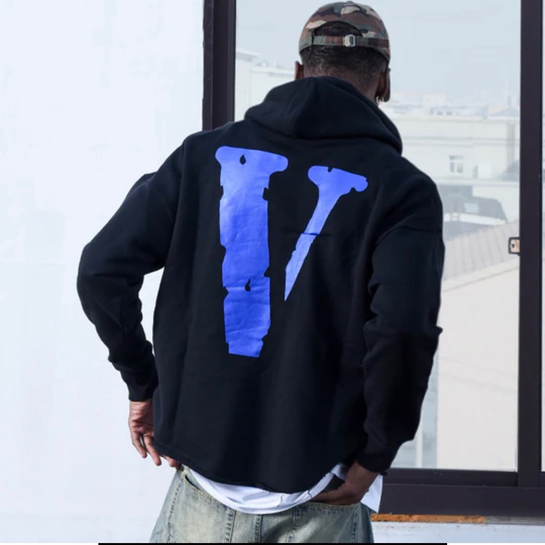 VLONE Blue Staple Hoodie Shanghai Exclusive Pullover, Men's Fashion ...