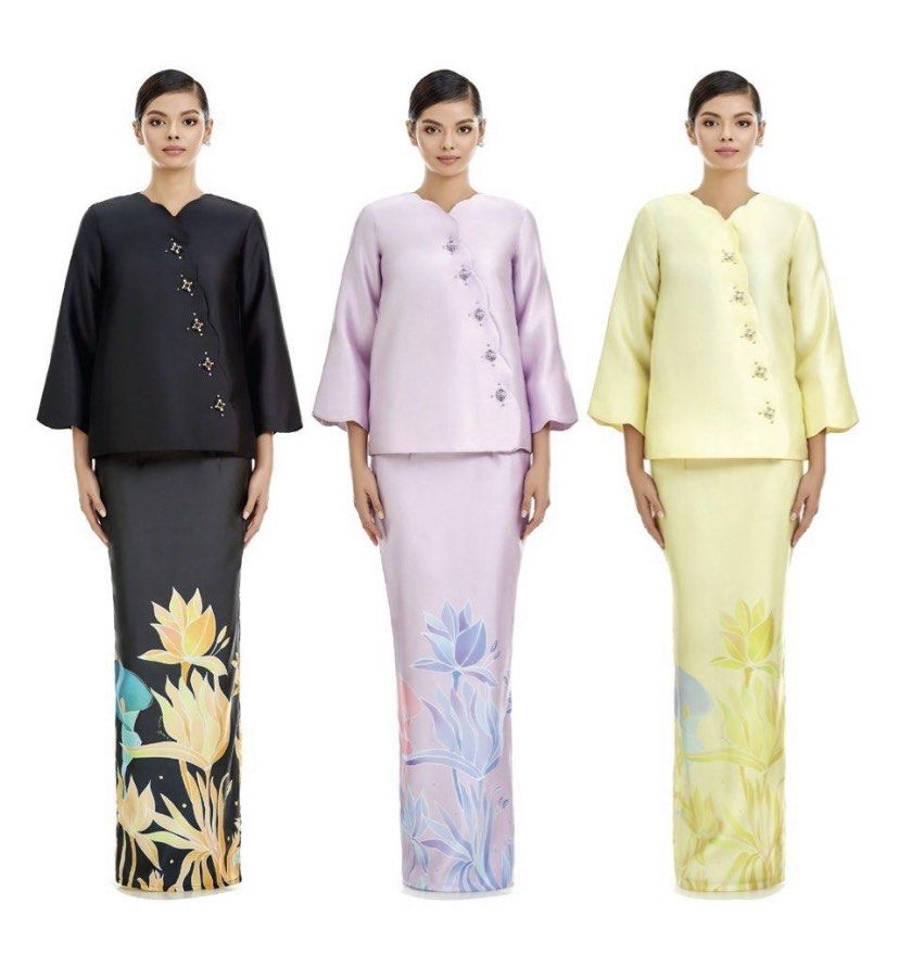 Wanzar Ameesya Lilac / Lavender, Women's Fashion, Muslimah Fashion ...