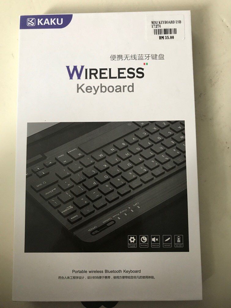 Wireless Keyboard, Computers & Tech, Parts & Accessories, Computer Keyboard on Carousell
