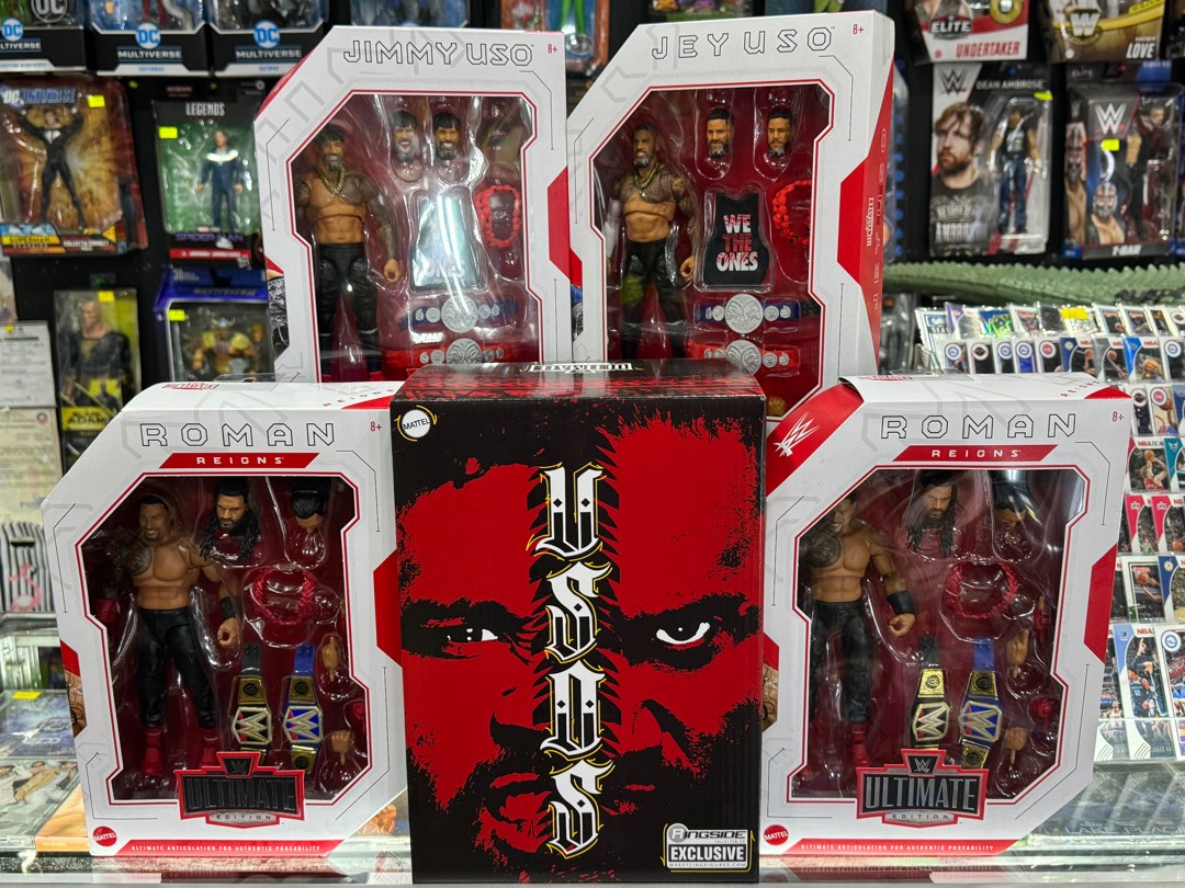 WWE Mattel Ultimate Edition Bloodline, Hobbies & Toys, Toys & Games on ...