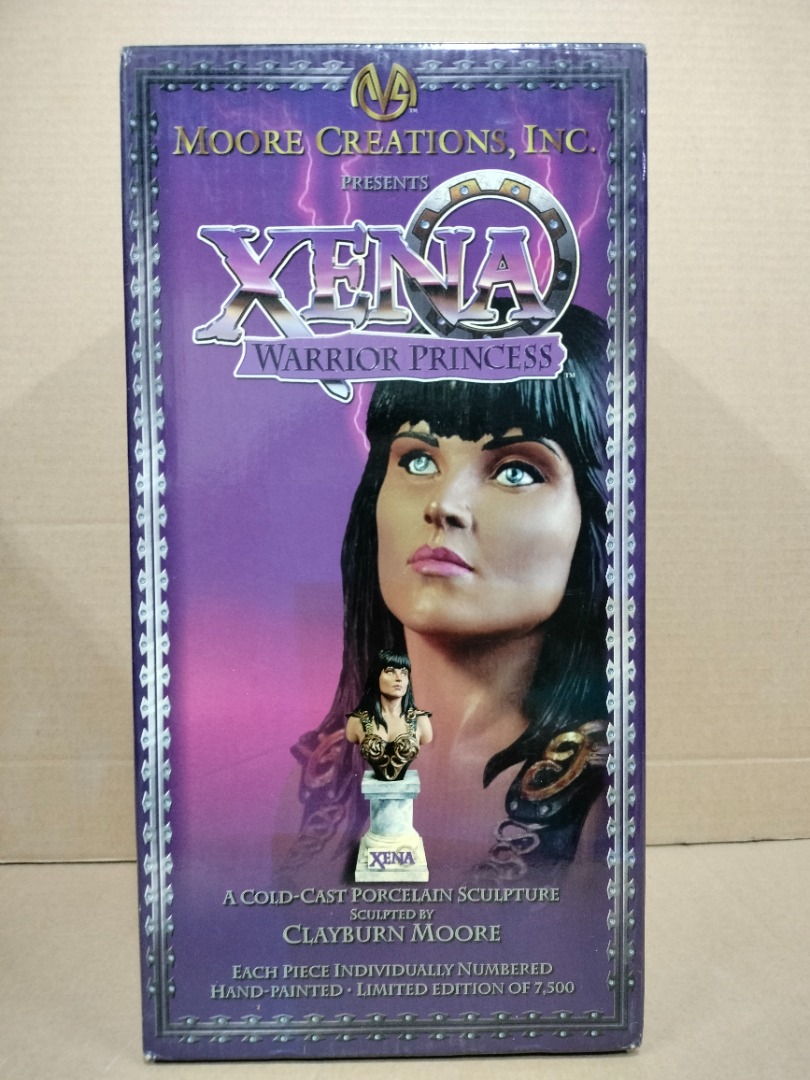 Xena- Limited Edition Cold Cast Porcelain Sculpture Statue Moore ...