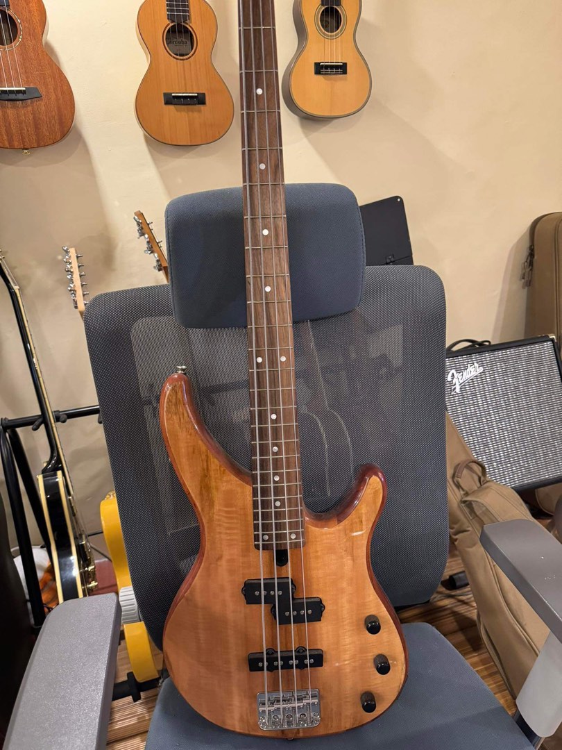 Yamaha TRBX174 EW 4 String Bass Guitar (Exotic Wood), Hobbies & Toys ...