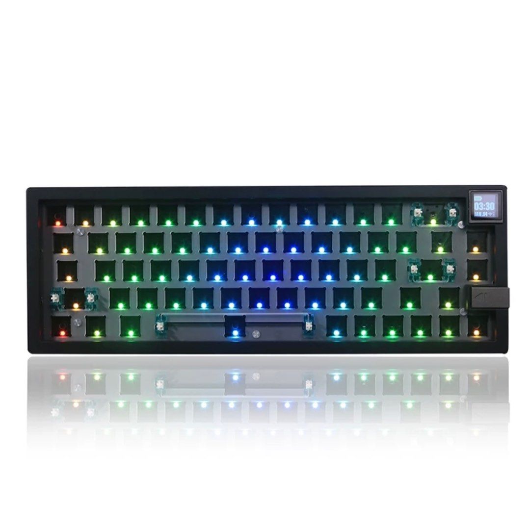 ZUOYA gmk67s custom keyboard kit (gmk67 with a screen), Computers ...