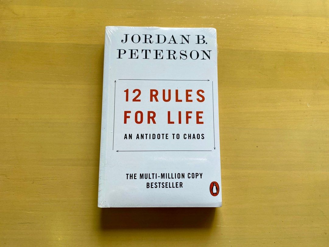 12 Rules for Life: An Antidote to Chaos — Jordan B. Peterson, Hobbies & Toys, Books & Magazines ...