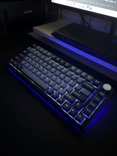 Leobog Hi8 Tri Mode Custom Build Mechanical Keyboard (a better Hi75) in White Leobog x Aula ...