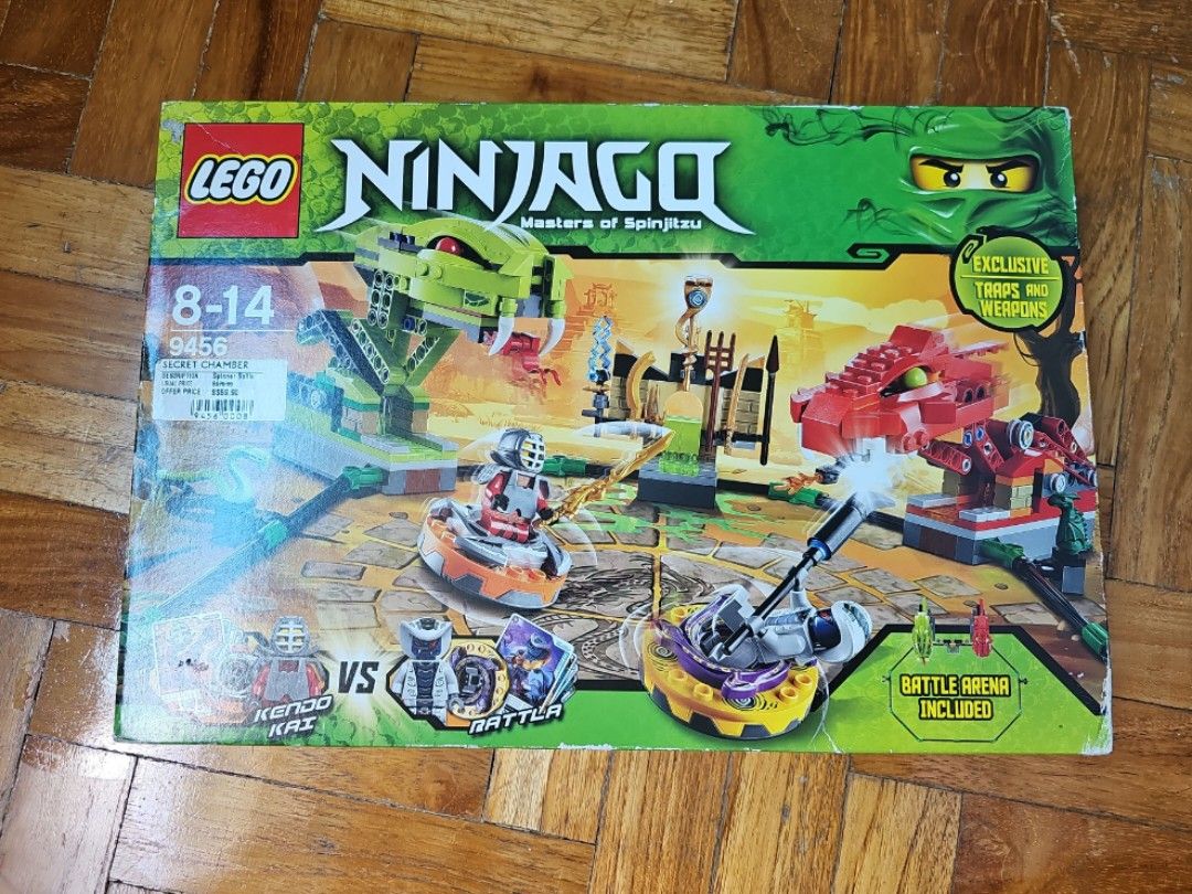 9456 Lego Ninjago Masters of Spinjitzu (unopened), Hobbies & Toys, Toys ...