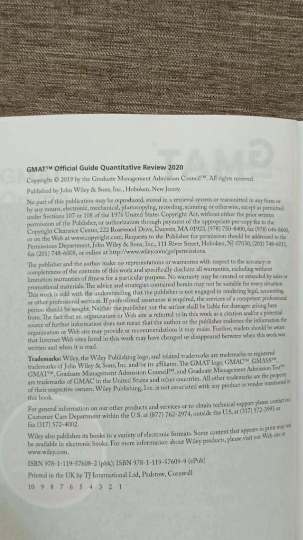 全新 GMAT Official Guide 2020 Quantitative Review: Book + Online Question ...