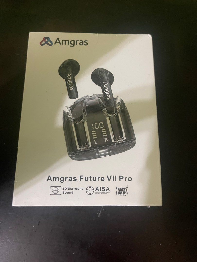Amgras Future 7 pro, Audio, Earphones on Carousell