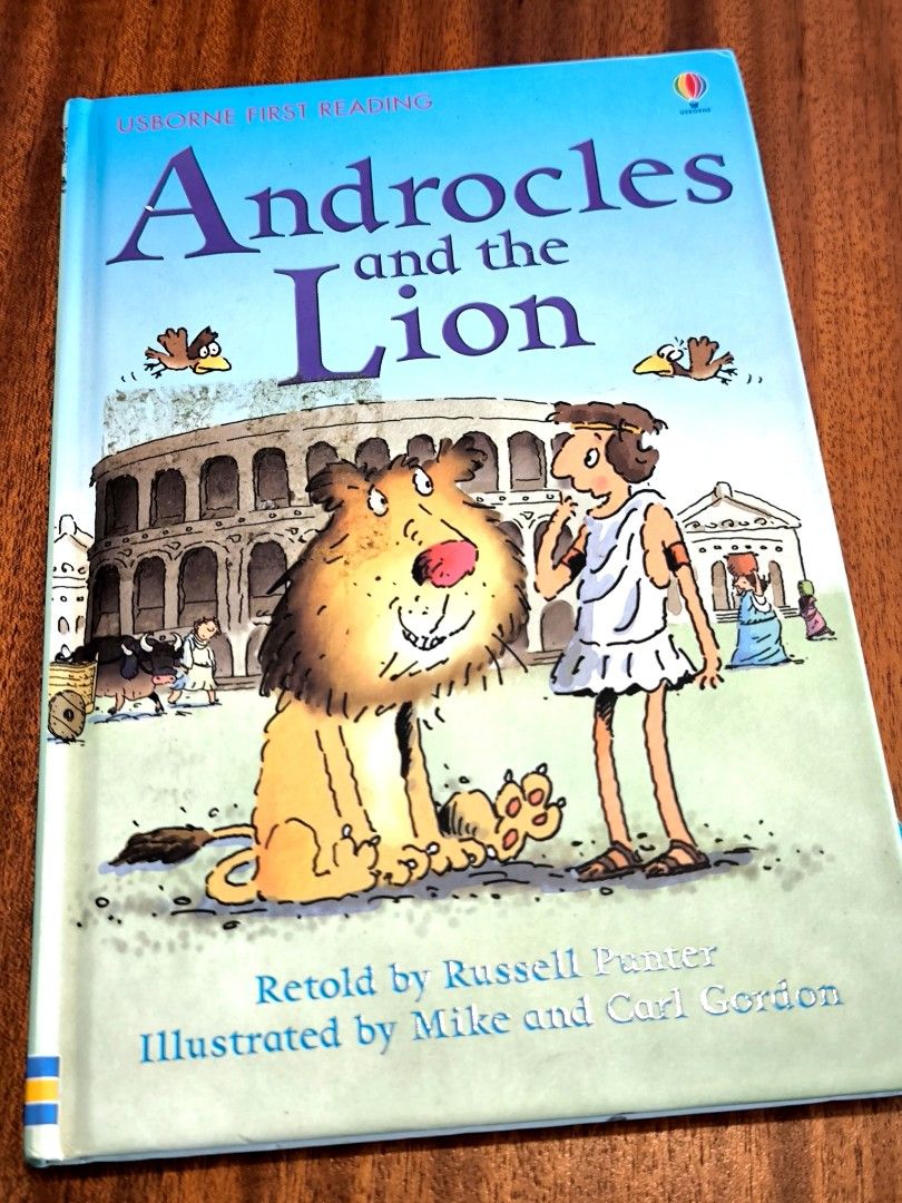 Androcles And the Lion Usborne Children Book Illustration, Hobbies ...