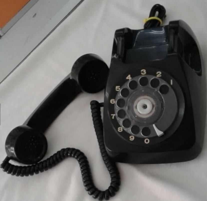 Antique Phone 1990 Black Edition / still functional/ Phone Antik ...