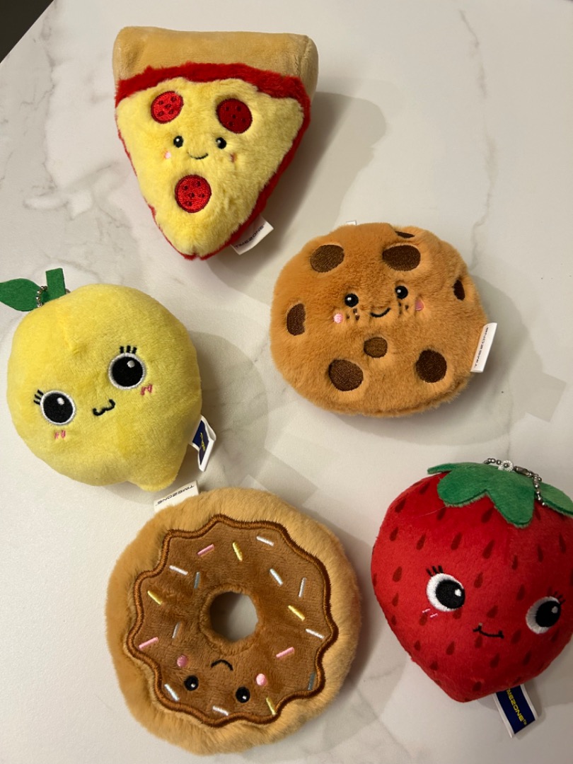 Authentic timezone food series keychain soft toy plush plushie bag ...