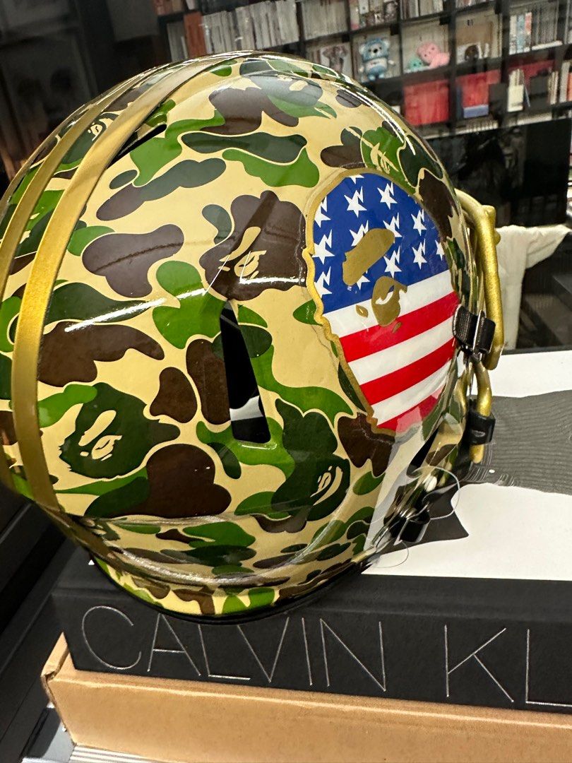 Bathing Ape x Riddell Helmet, Hobbies & Toys, Memorabilia ...