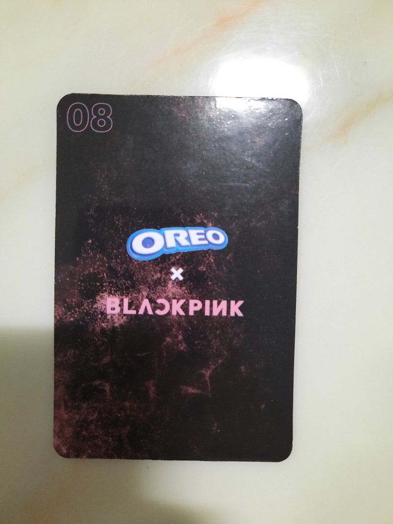 blackpink oreo lisa photocard 08, Hobbies & Toys, Memorabilia ...