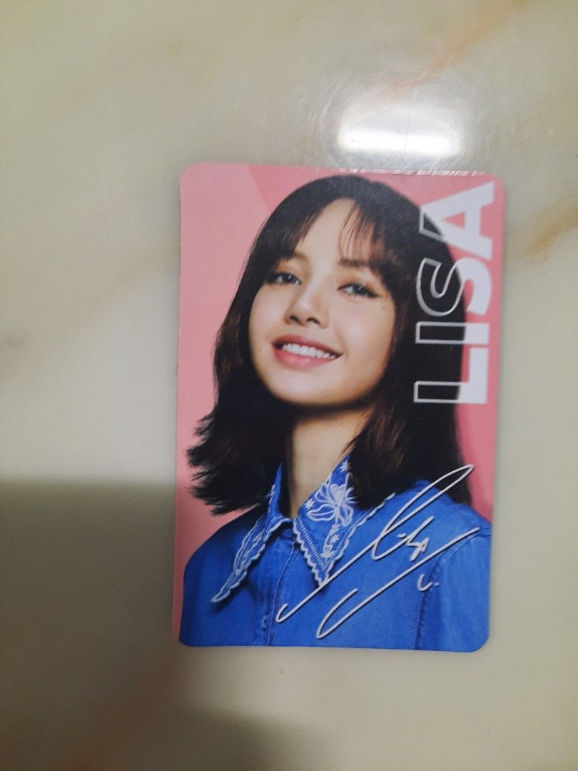 blackpink oreo lisa photocard 08, Hobbies & Toys, Memorabilia ...