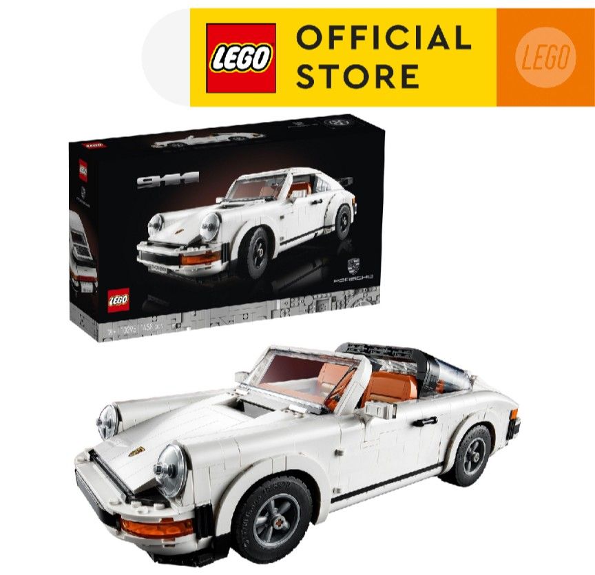 BN Brand New Authentic Lego 10295 Porsche 911 Model Kit Lightly Creased ...