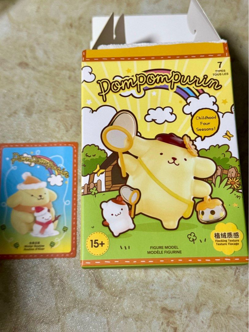 BNIF Pompompurin Childhood Four Season Blind Box, Hobbies & Toys, Toys ...