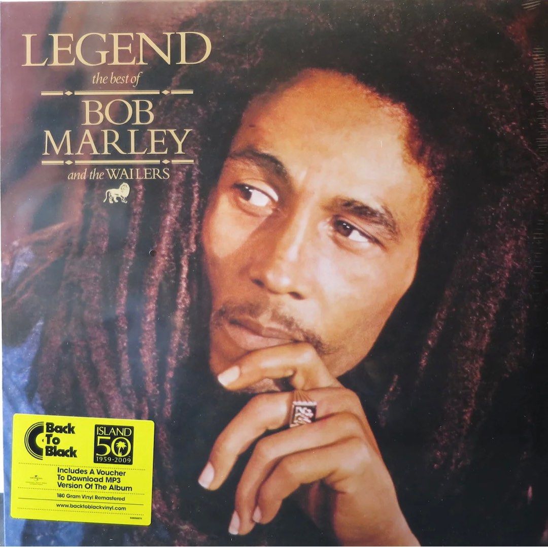 Bob Marley and the Wailers - Legend (180g Vinyl LP)Brand-New, Hobbies ...