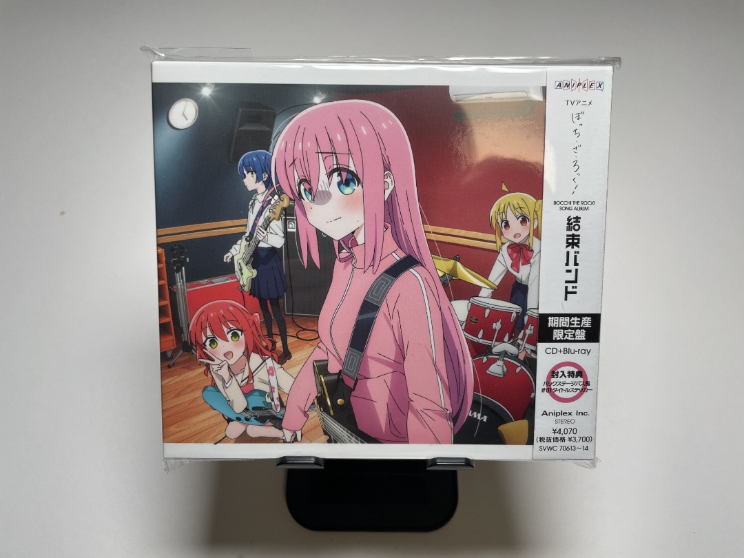 Bocchi The Rock! Kessoku Band Album (CD + Blu-ray w/ sticker), Hobbies & Toys, Music & Media ...