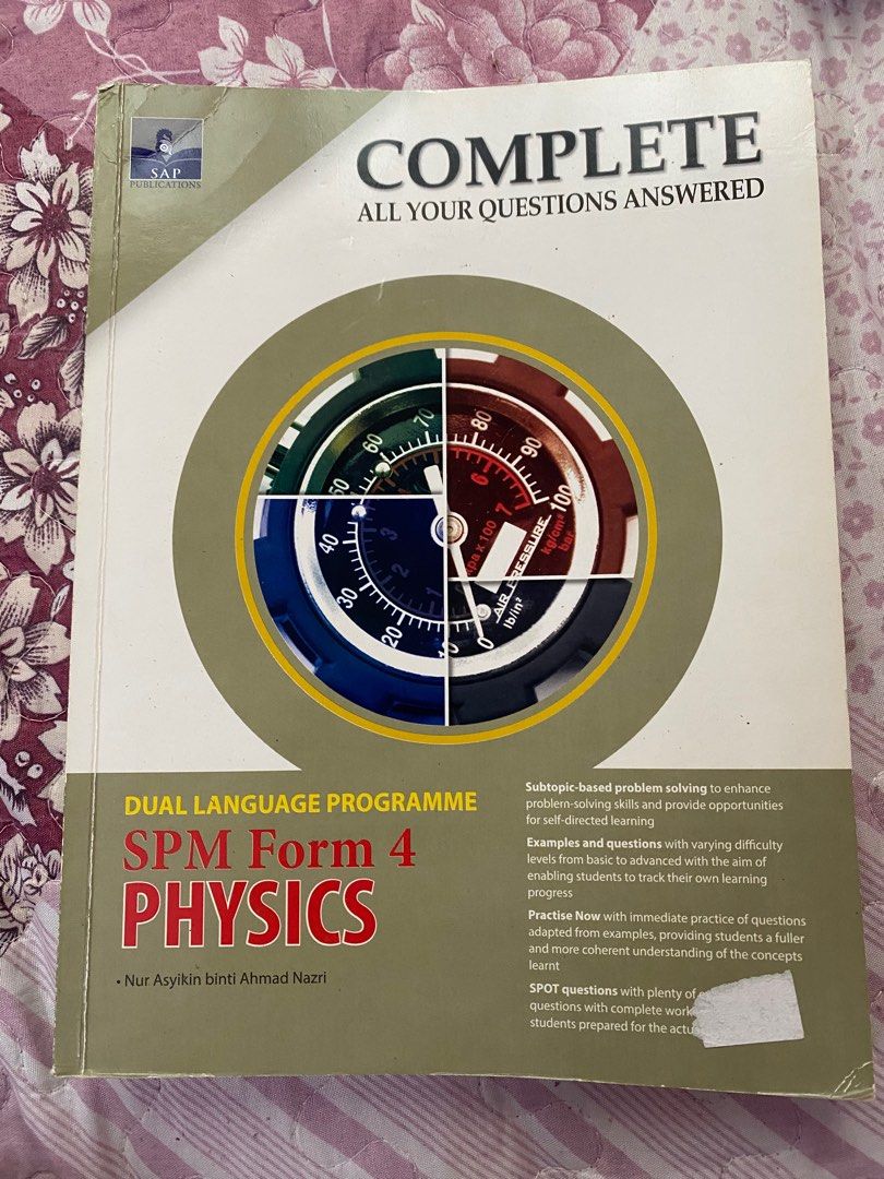 Buku Latihan Fizik Tingkatan 4 Spm Hobbies And Toys Books And Magazines
