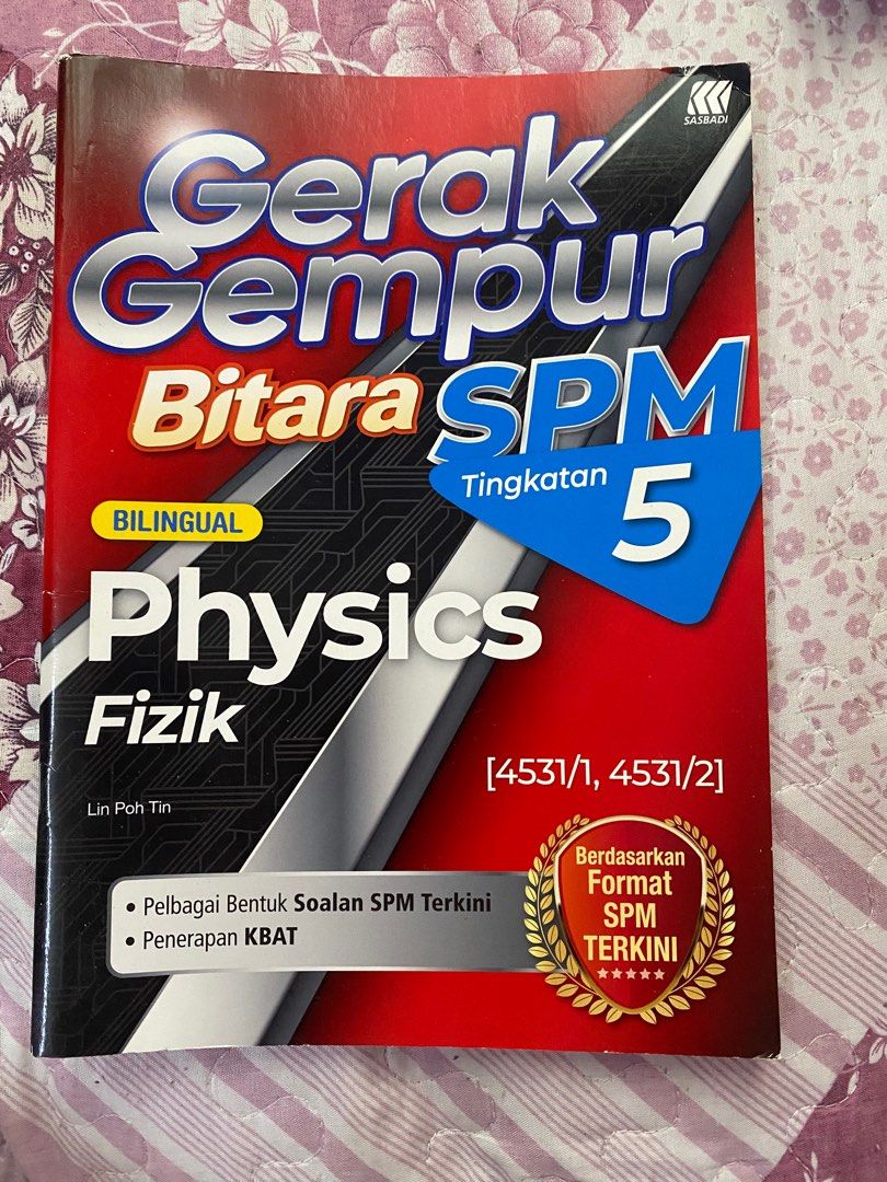 Buku Latihan Fizik Tingkatan 5 Spm Hobbies And Toys Books And Magazines