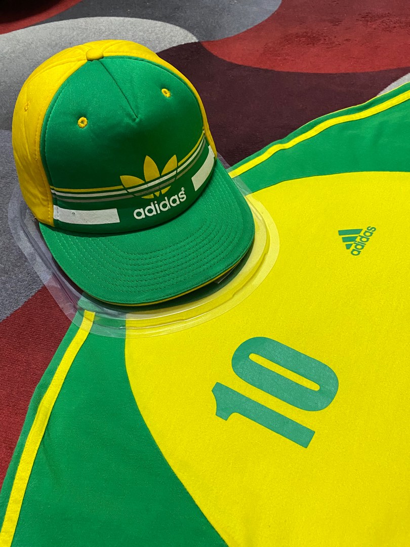 Adidas 3 Stripes Combo Tee & Cap, Men's Fashion, Tops & Sets, Tshirts ...