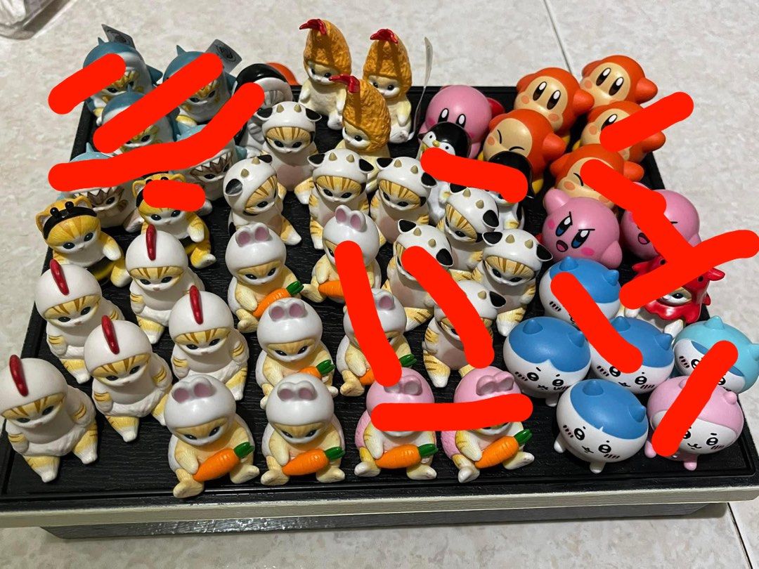 CPCM Cow Play Cow Moo Sanrio Daruma, Medal, Mofusand, Kirby, Waddle Dee ...