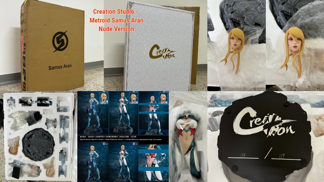 Creation Studio - Metroid Samus Aran, Hobbies & Toys, Toys & Games on ...