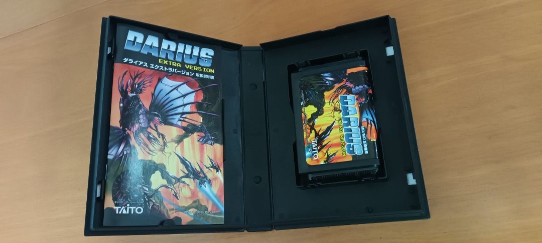 Darius Extra Version 日本版 SEGA MEGA DRIVE, 電子遊戲, 電子遊戲, 其他 - Carousell