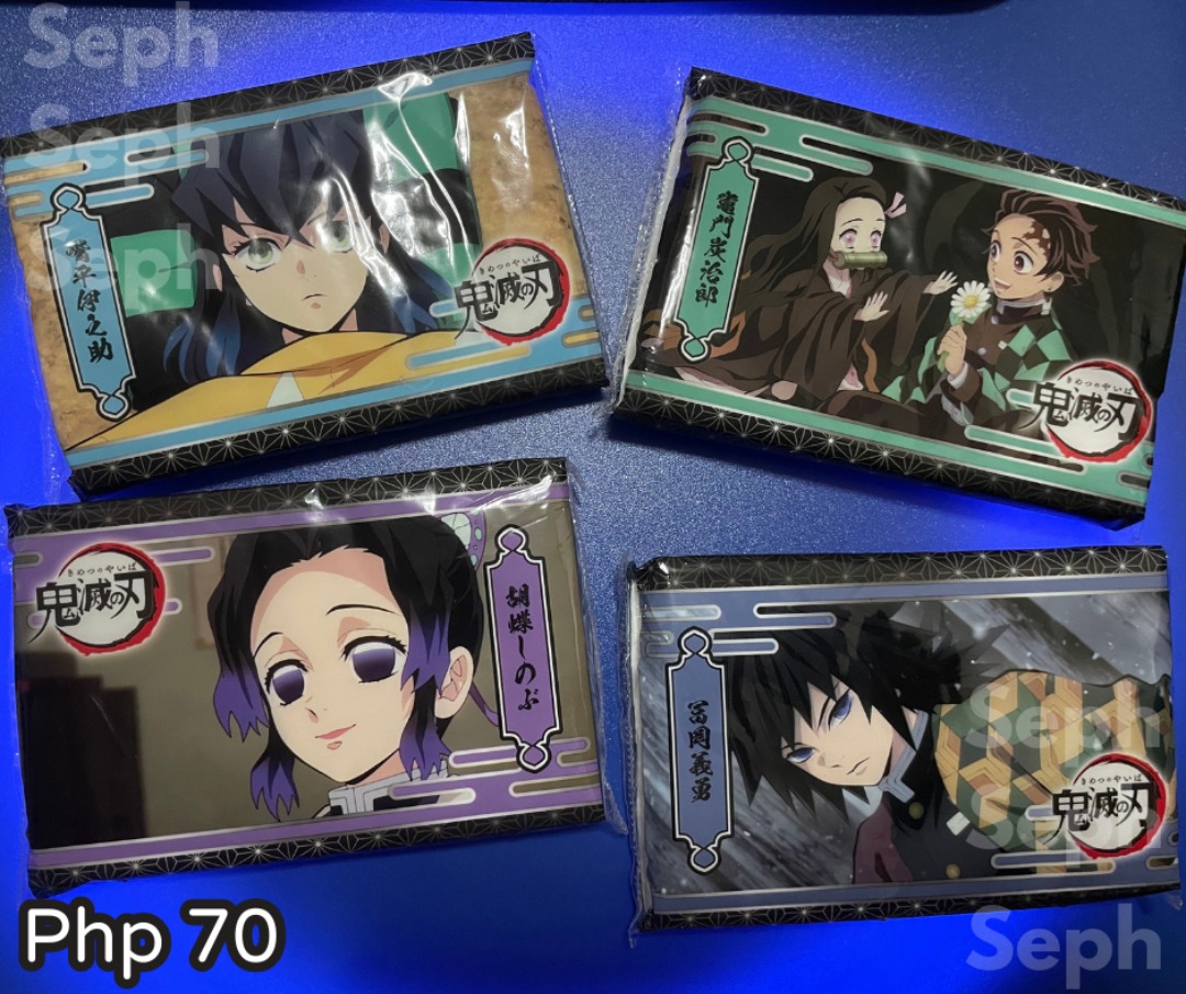 [Free Inazuma Eleven Go Tissue] Demon Slayer Tissue Set w/ original ...