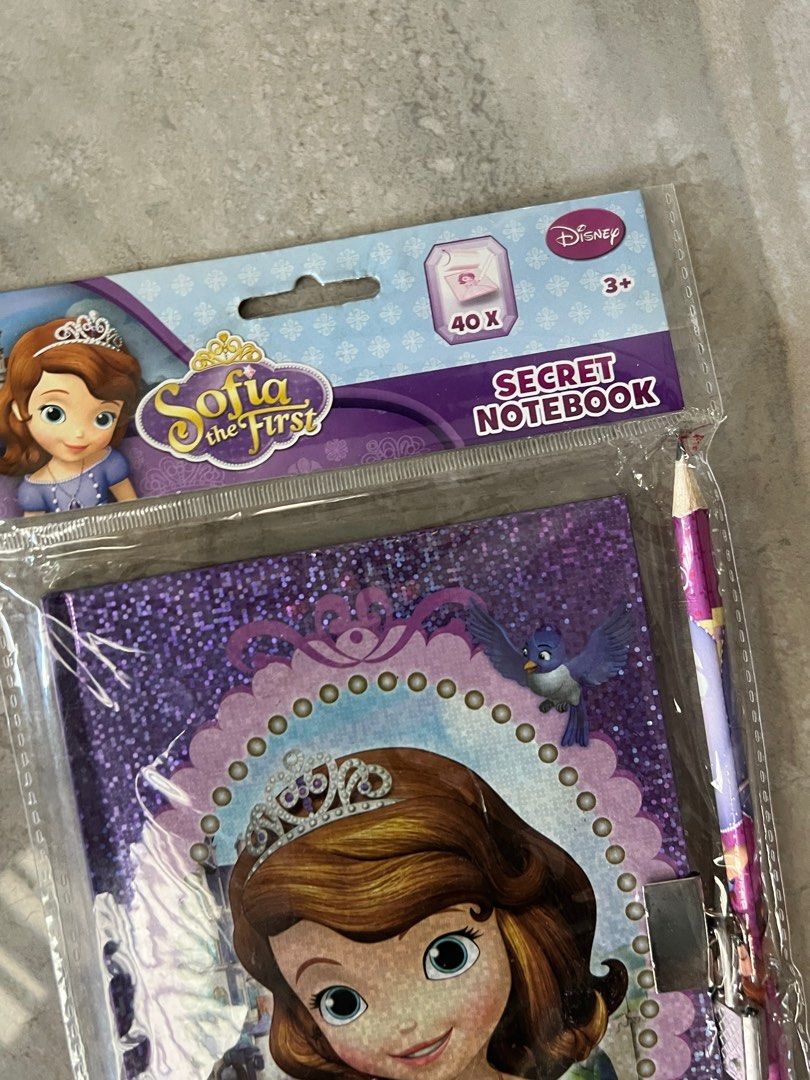 Disneys Sofia The First Secret Diary Set - NEW - From LONDON, Hobbies & Toys, Stationery & Craft ...