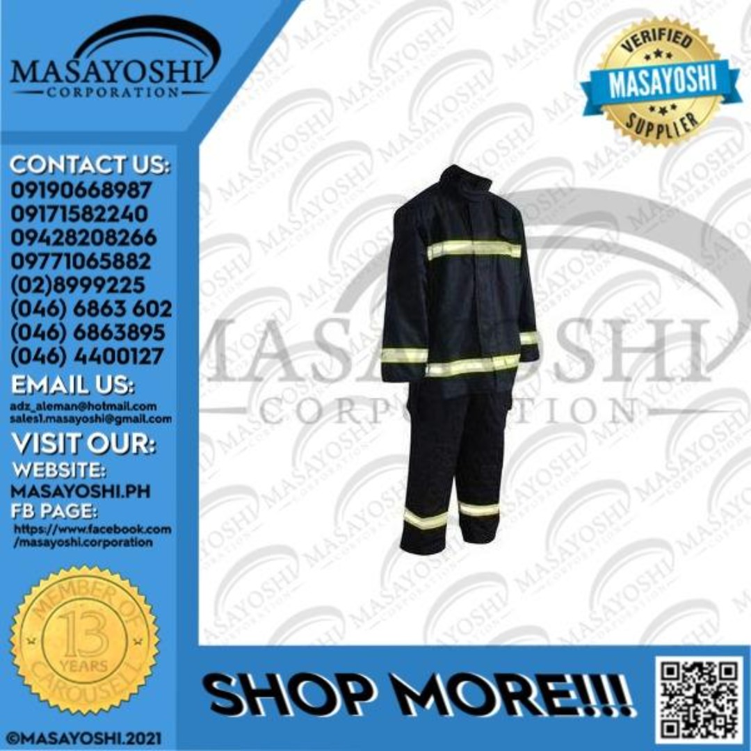 Fireman Suit PPE | Fire Fighting Suit | PPE | Safety Suit, Commercial ...