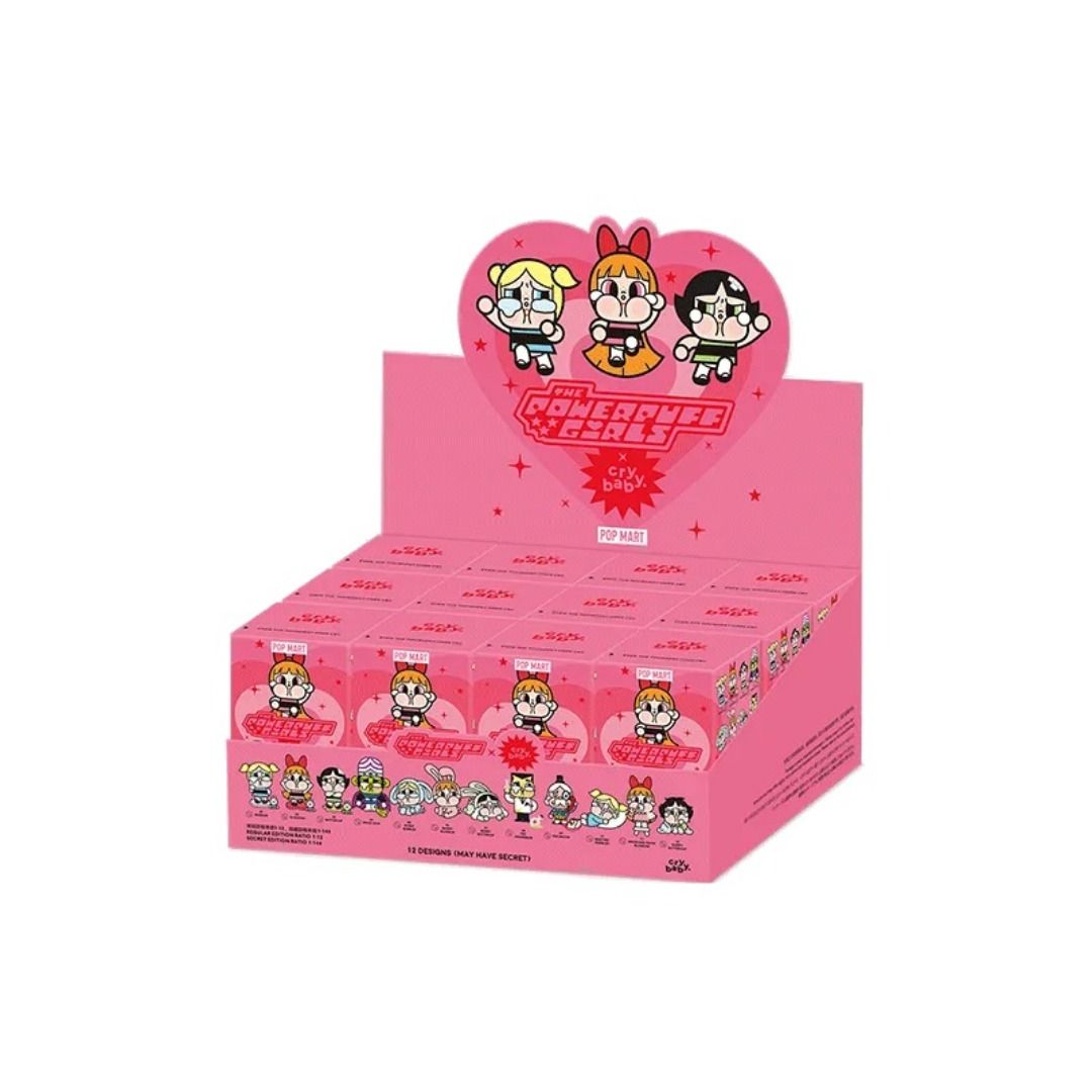 [Free Delivery] POP MART: CRYBABY x Powerpuff Girls Series - Blind Box ...