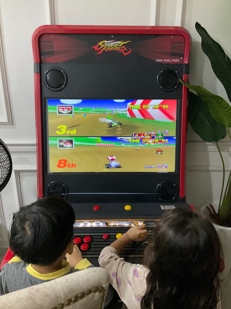 FUN ARCADE Game Kids PS2 Super Mario Indoor, Babies & Kids, Infant ...