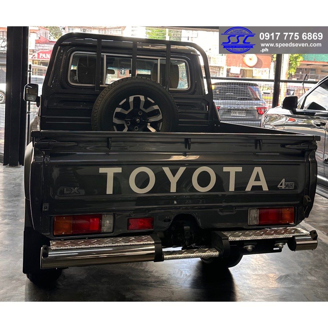 GRAY 2024 Toyota LC76 Pickup Dual Cab Land Cruiser 76 LC 76 4x4 Brand New Auto, Cars for Sale ...