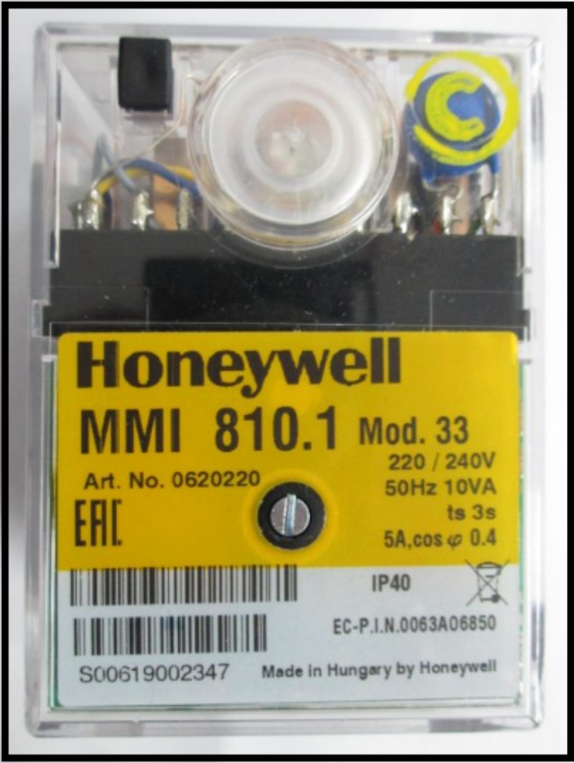Honeywell (Satronic) Burner Controller Type: MMI 810.1 Mod.33 (ts 3/1 ...