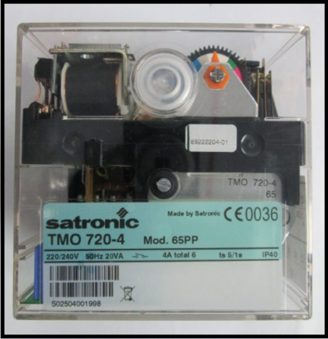Honeywell (Satronic) Burner Controller Type: TMO 720-4 Mod.65PP 220 ...