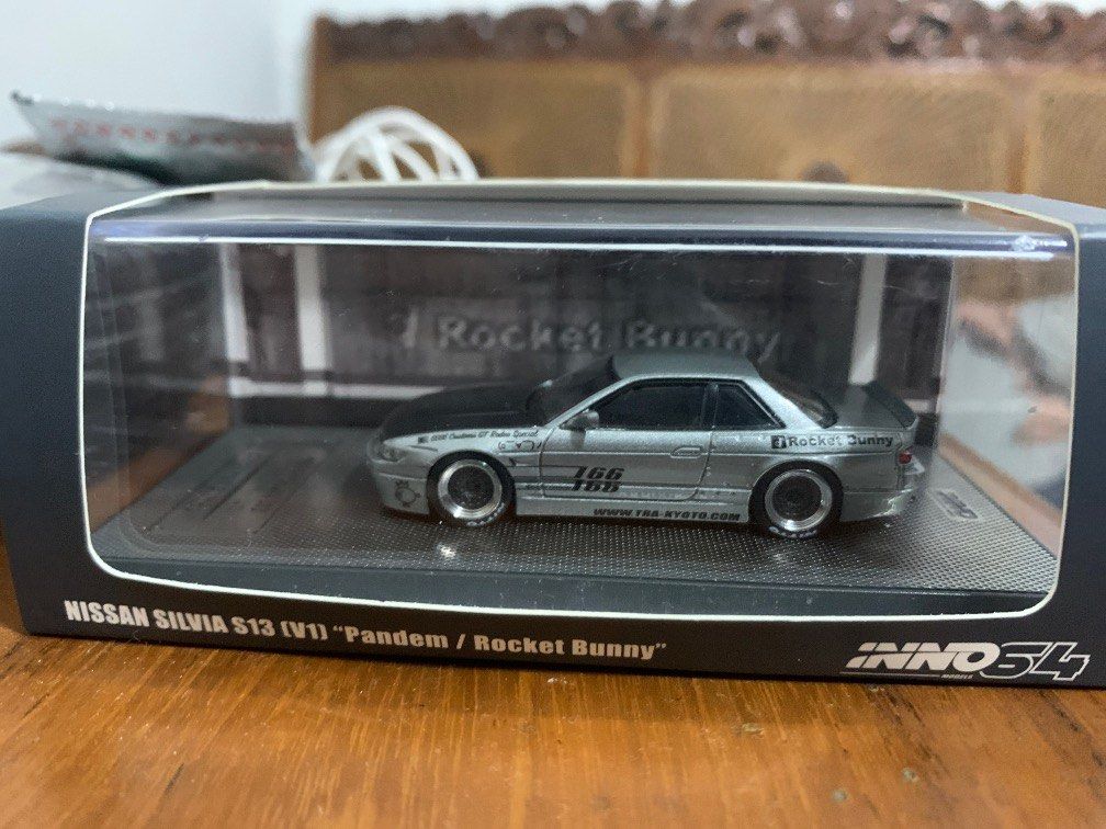 inno 64 nissan silvia s13 pandem rocket bunny grey, Toys & Collectibles ...