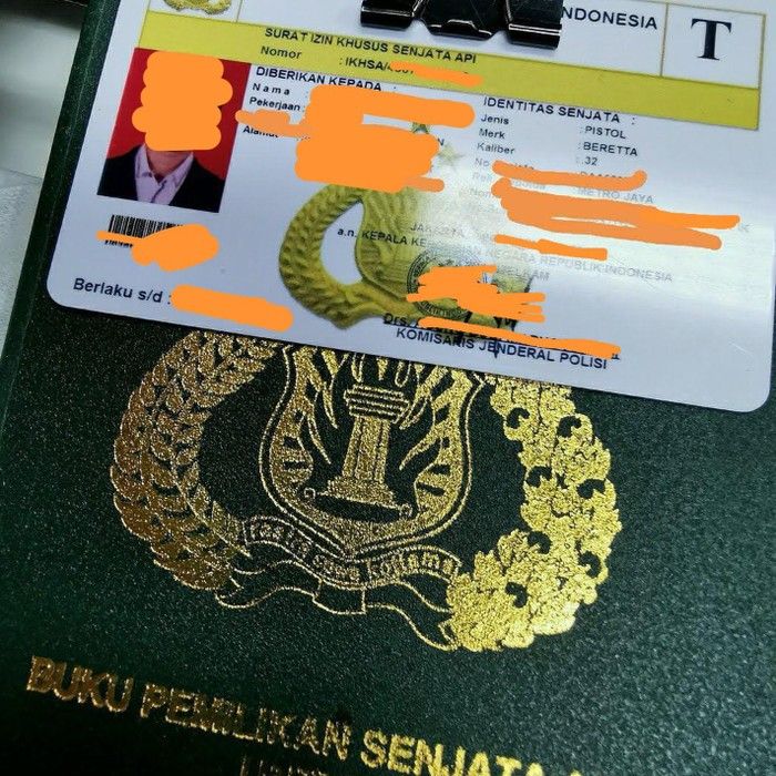 Izin Khusus Kepemilikan Senjata Api Beladiri Sipil (Bukan Zoraki, Ekol ...