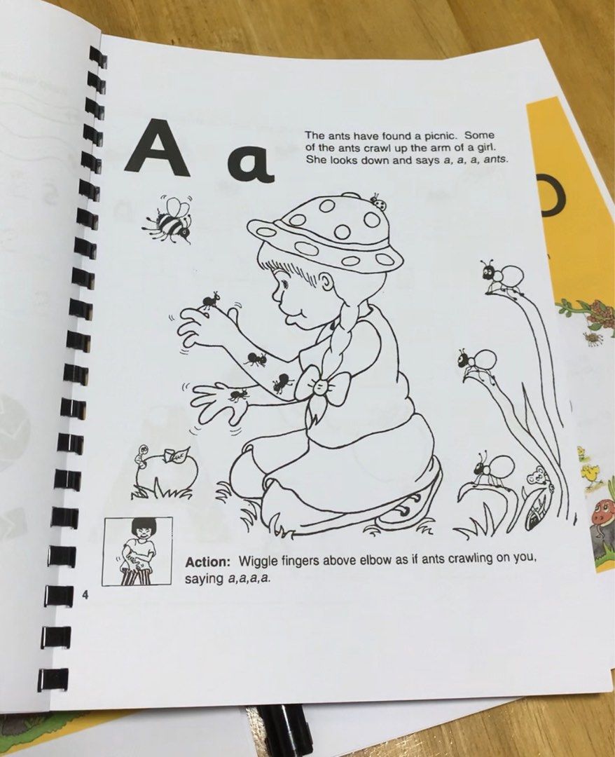 Jolly Phonics Workbook 1-7, Hobbies & Toys, Books & Magazines, Children ...