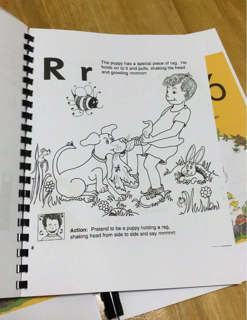 Jolly Phonics Workbook 1-7, Hobbies & Toys, Books & Magazines, Children ...