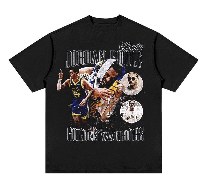 Jordan Poole Oversize T Shirt, Men's Fashion, Tops & Sets, Tshirts ...