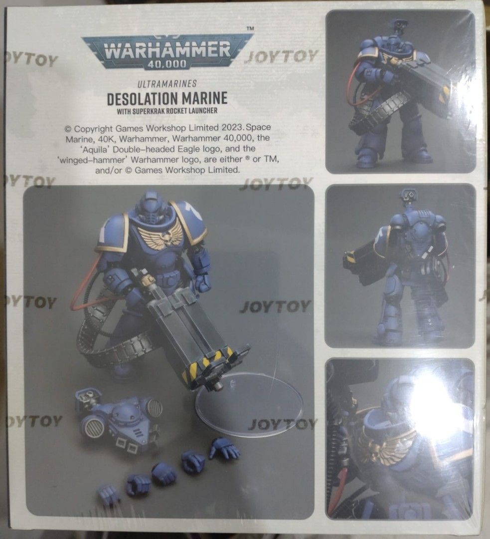 Joytoy 暗源 - Scale 1/18 - Warhammer 40000 - Ultramarines - Desolation ...