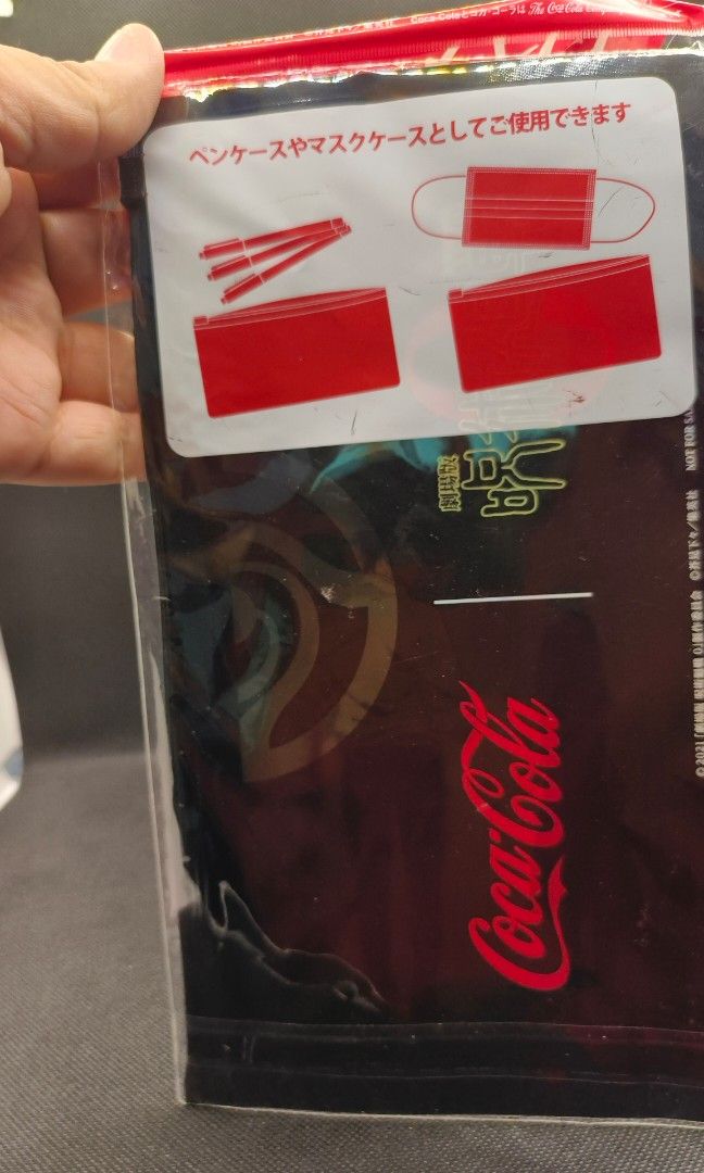 Jujutsu kaisen x coca cola collab silicon pencil case yuta okkotsu and rika, Hobbies & Toys ...