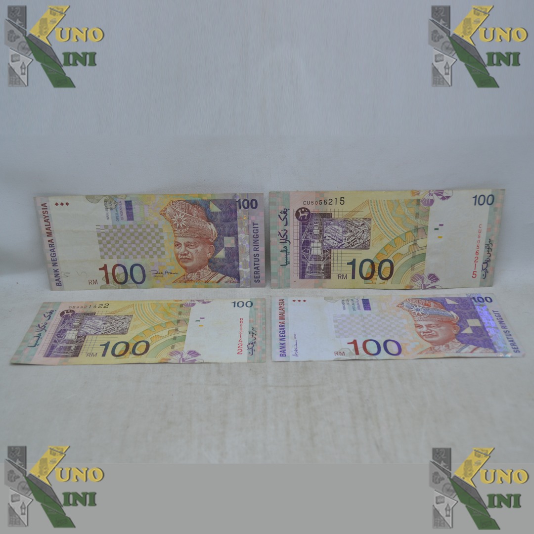 KOLEKSI REAL UANG KERTAS OLD SERATUS RINGGIT MALAYSIA, 1 pc, Antik ...