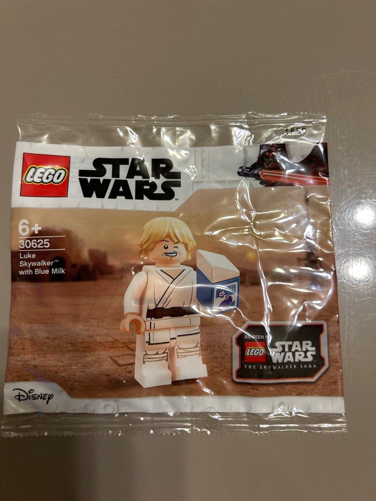 30625 Lego Star Wars the Skywalker saga Luke Skywalker with blue milk ...