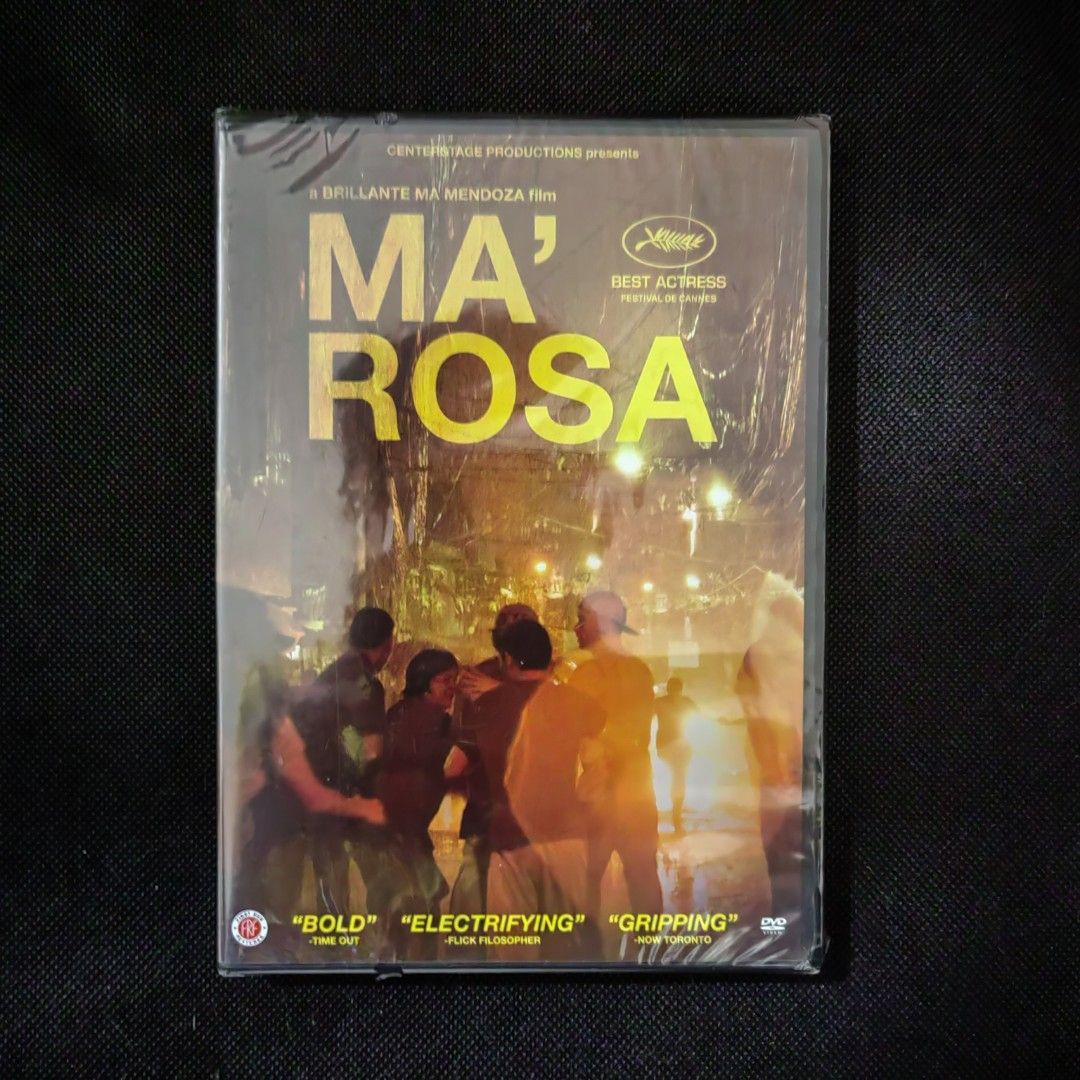 Ma' Rosa DVD Jaclyn Jose Pinoy Tagalog Filipino Movie (SEALED), Hobbies ...