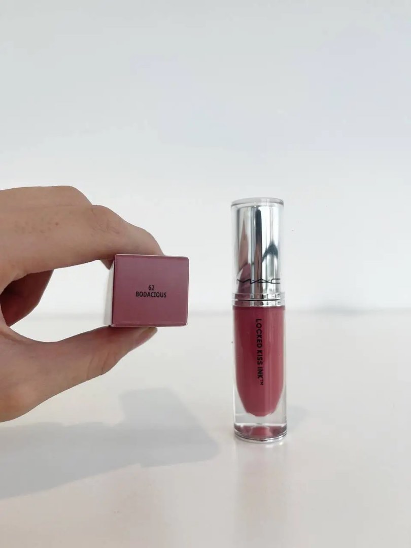 MAC LOCKED KISS INK LIPSTICK - 62 BODACIOUS, Beauty & Personal Care ...